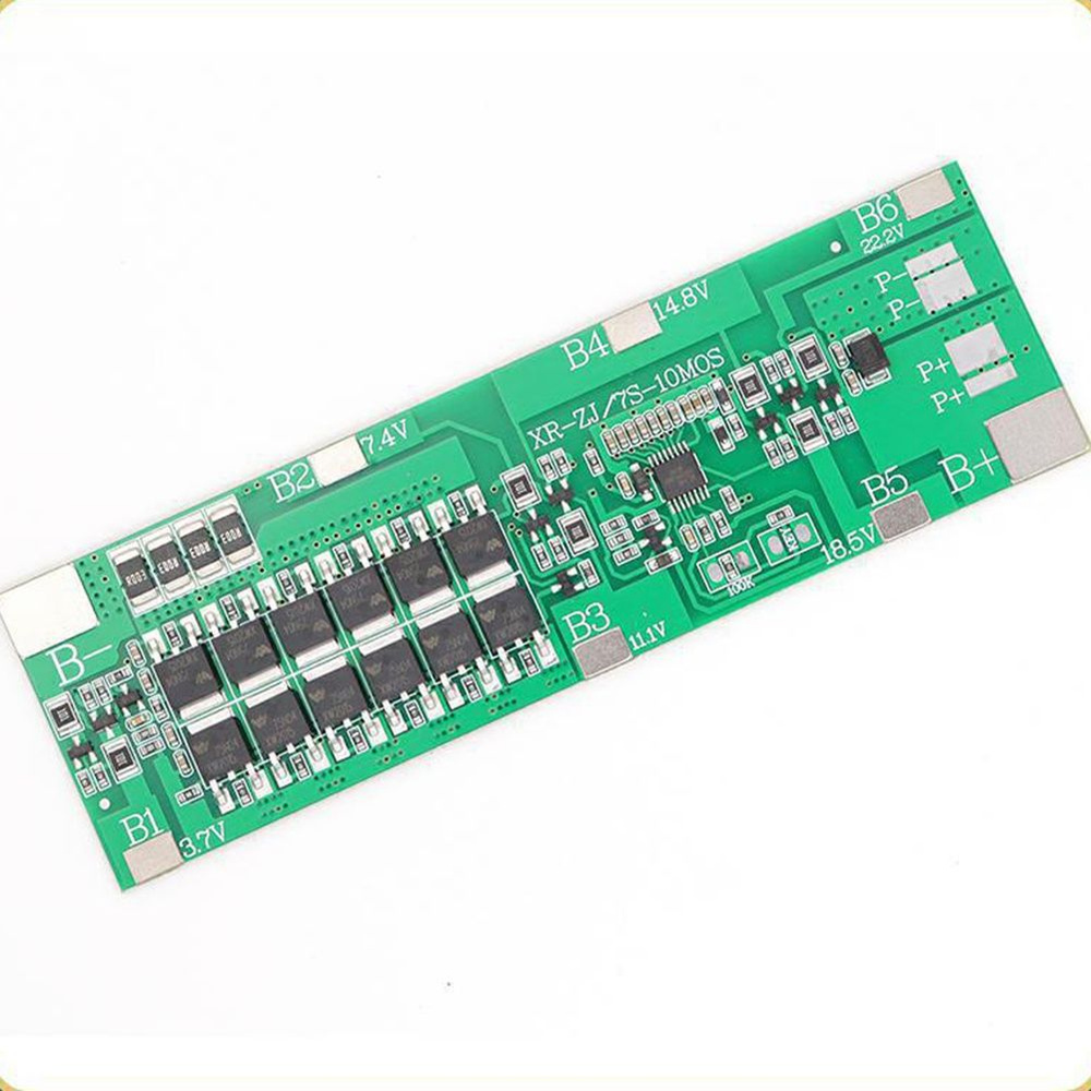Плата зарядки аккумуляторов Bms 7s 24v Li Ion 18650 с купить с