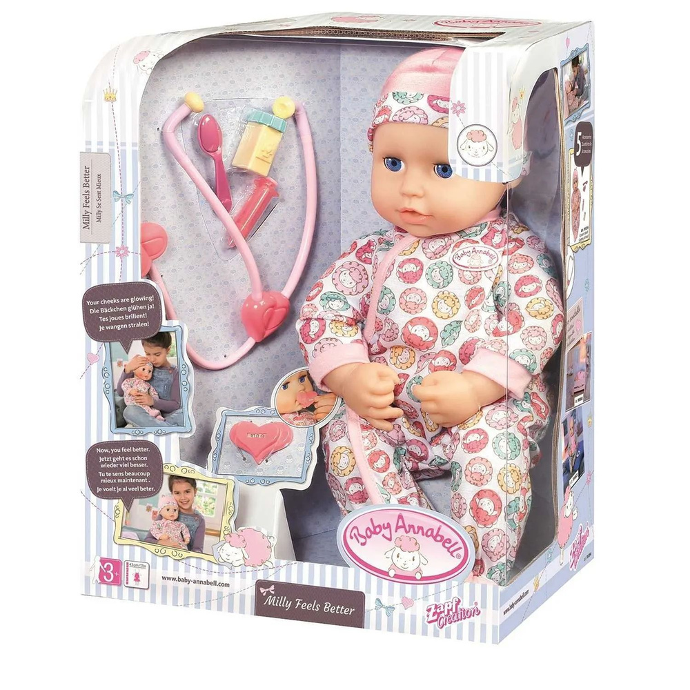 Кукла Zapf Creation Annabelle Милли 701-294 купить на OZON по низкой ...