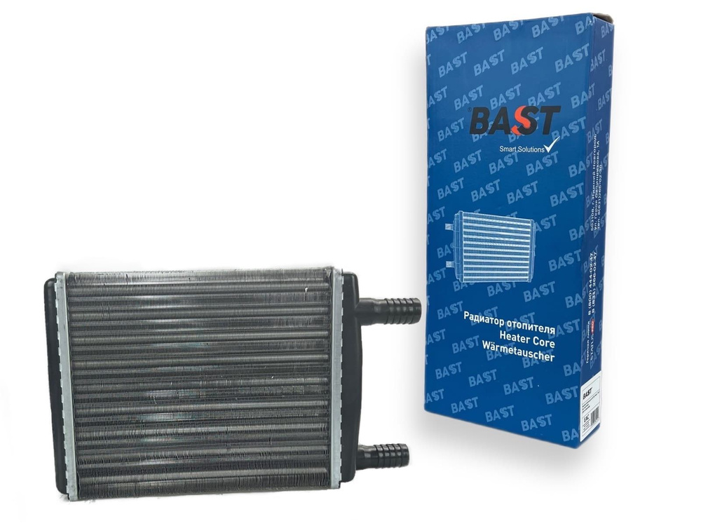 Радиатор отопителя ГАЗ 3302, 2217 ф18мм (2-х рядн. алюм.) ОЕМ 3302-8101060-10 BAST арт. BC 510 ...