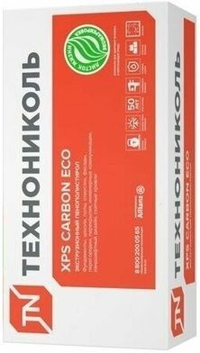 ТехноНИКОЛЬ утеплитель XPS CARBON ECO 1180х580х20-L из экструзионного ...