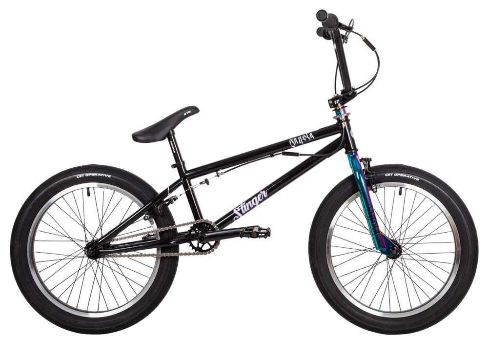 Велосипед Stinger 20" BMX GANGSTA 10" черный - купить по выгодной цене ...