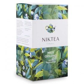 Niktea/ Чай в пакетиках Молочный Улун, зеленый, 25 пакетиков - купить с ...
