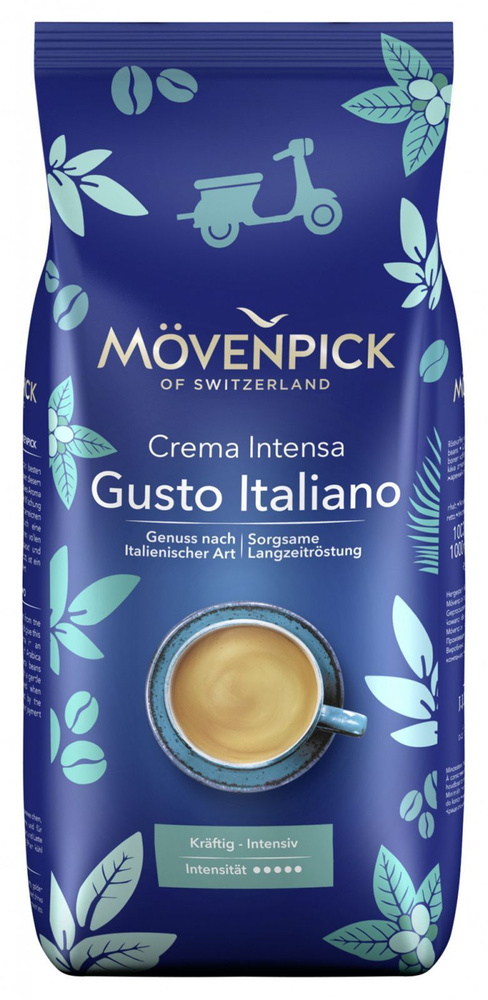 Кофе в зернах Movenpick Caffe Crema Gusto Italiano 1 кг - купить с ...