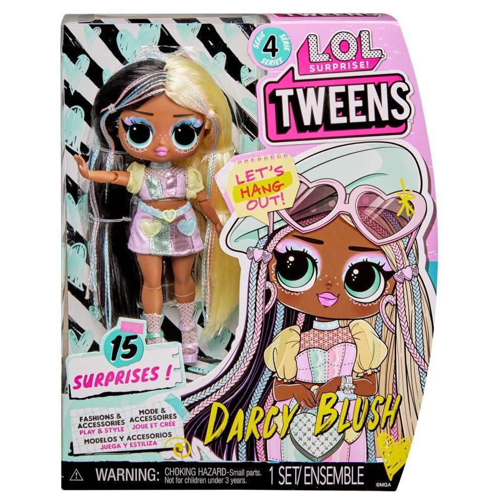 Кукла для девочки лол оригинал L.O.L. Surprise! Tweens серия 4 Darcy ...