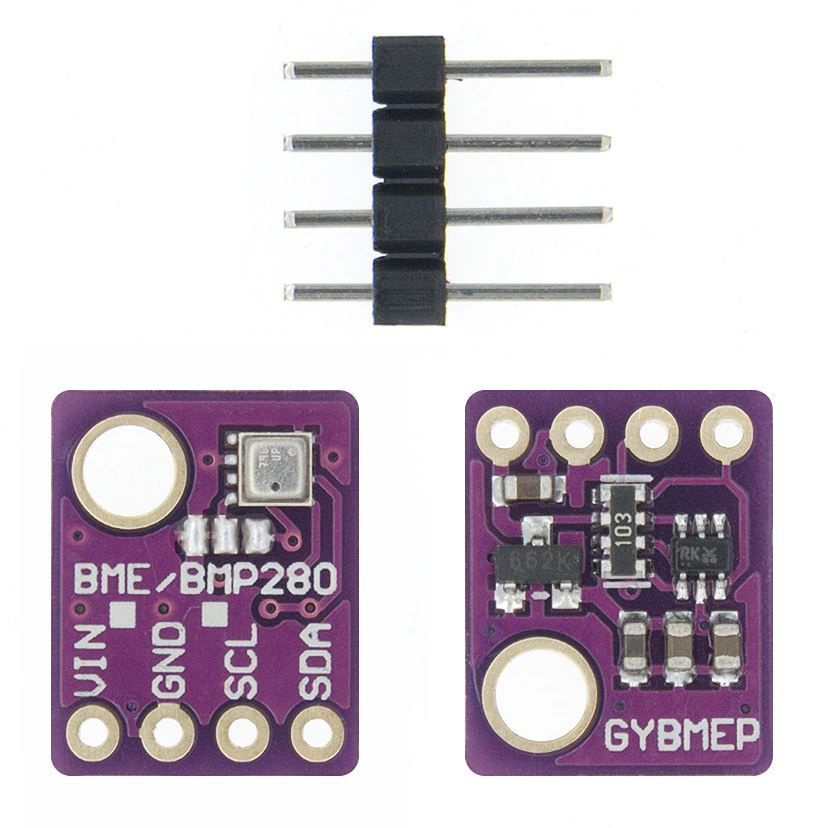 BME280-5V Датчик атмосферного давления, температуры и влажности ...