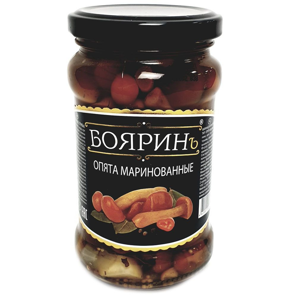 Грибы опята маринованные Бояринъ, 314 мл. - купить с доставкой по ...