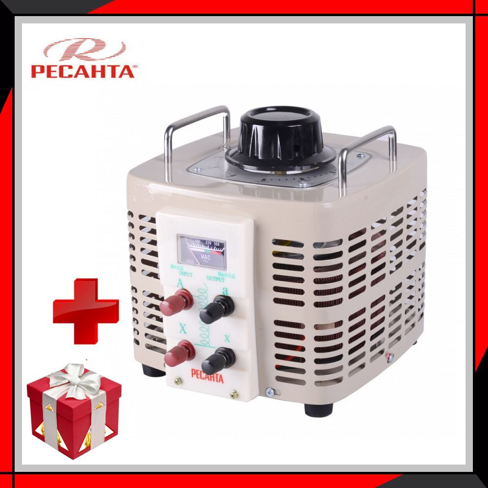 Автотрансформатор (ЛАТР) TDGC2-2К 2kVA Ресанта 63/5/2 - купить с ...