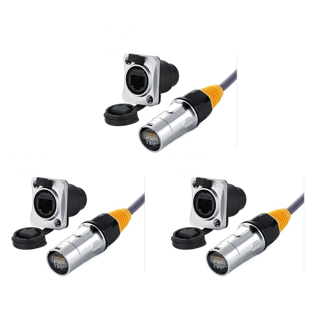 IP67 Сеть RJ45 Водонепроницаемый разъем/Ethernet - купить с доставкой ...