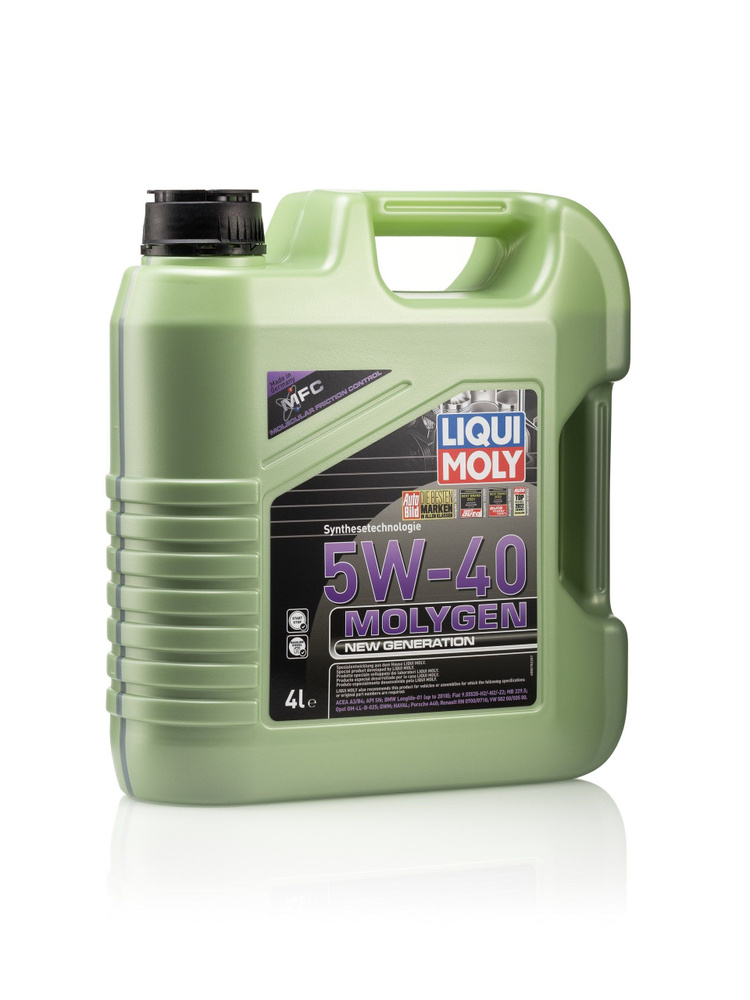Масло моторное Liqui Moly MOLYGEN NEW GENERATION 5W-40 Синтетическое 4 ...