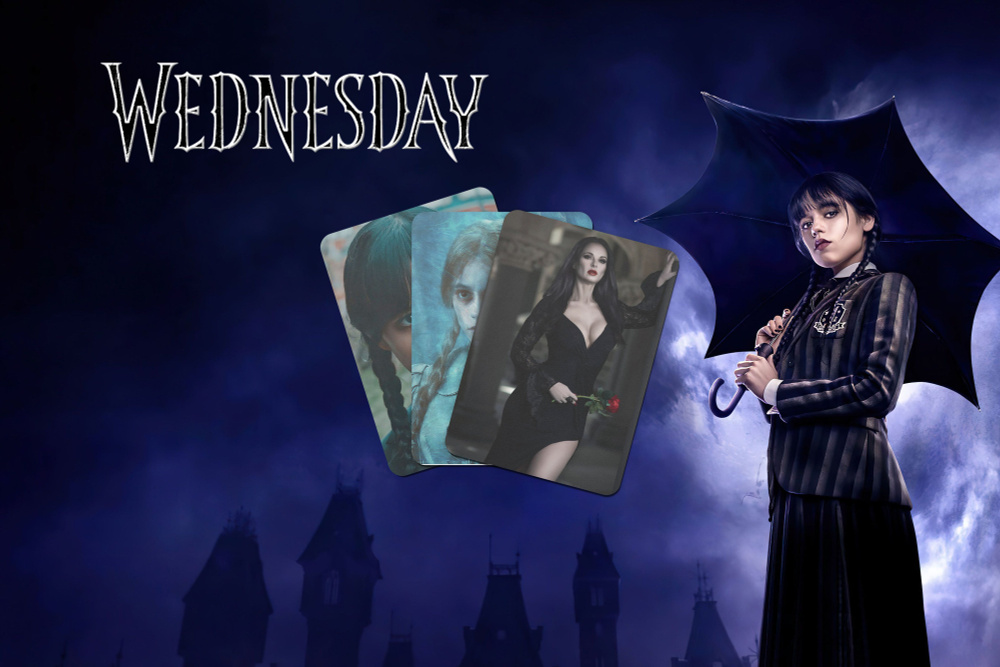 Карты игральные "Уэнсдей" Wednesday - купить с доставкой по выгодным ...