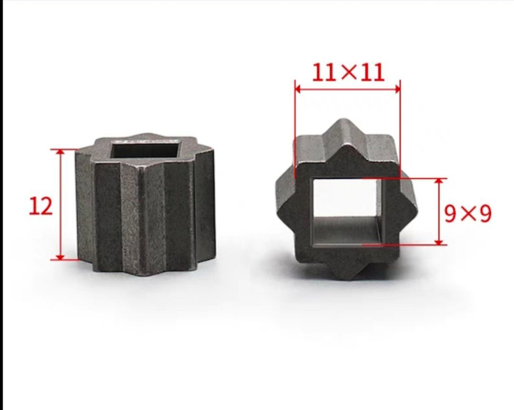 Адаптер переходник 9х11 iso 5211 купить на OZON по низкой цене (1085557016)
