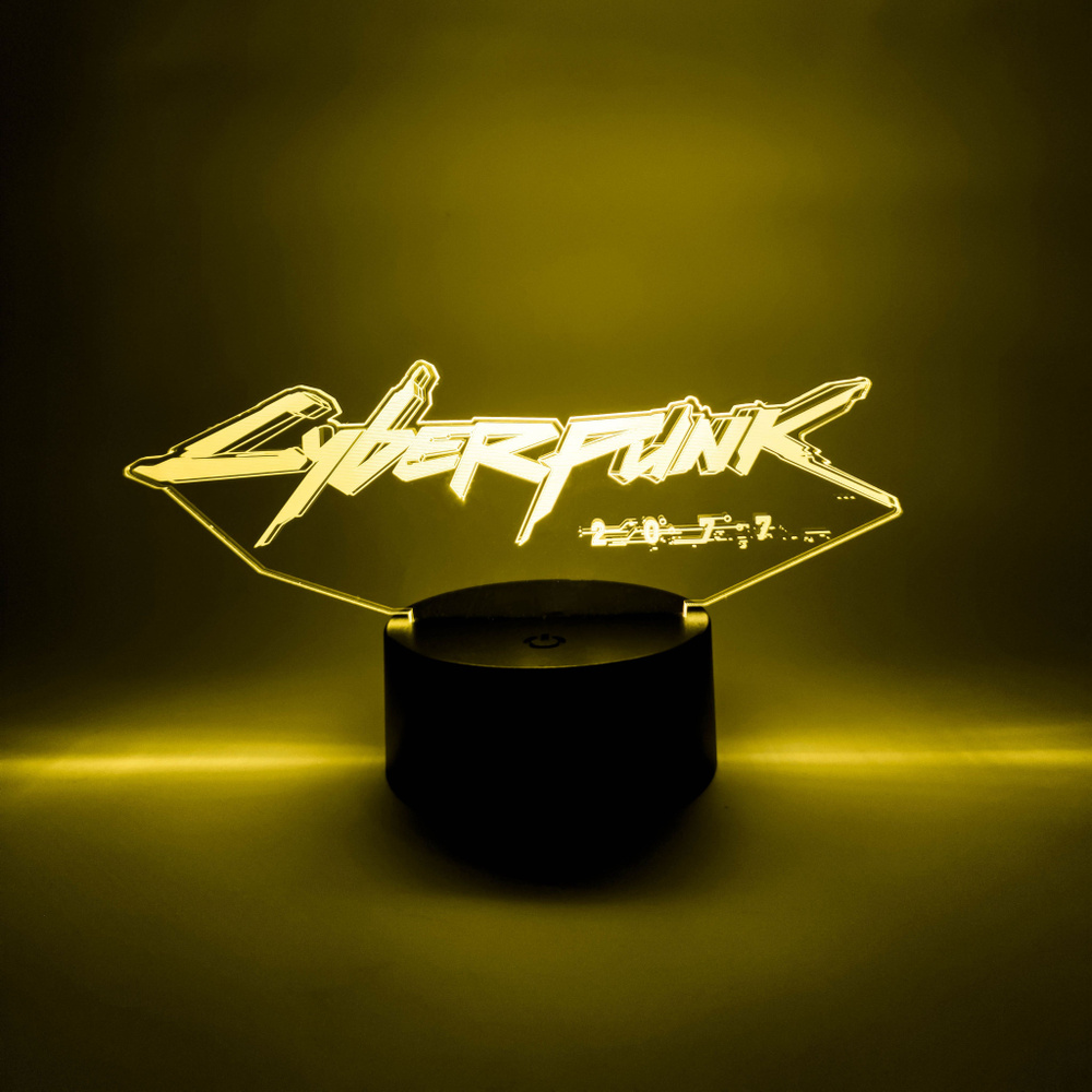 Купить LED ночник из игры Cyberpunk 2077, AA, От порта USB по выгодной ...