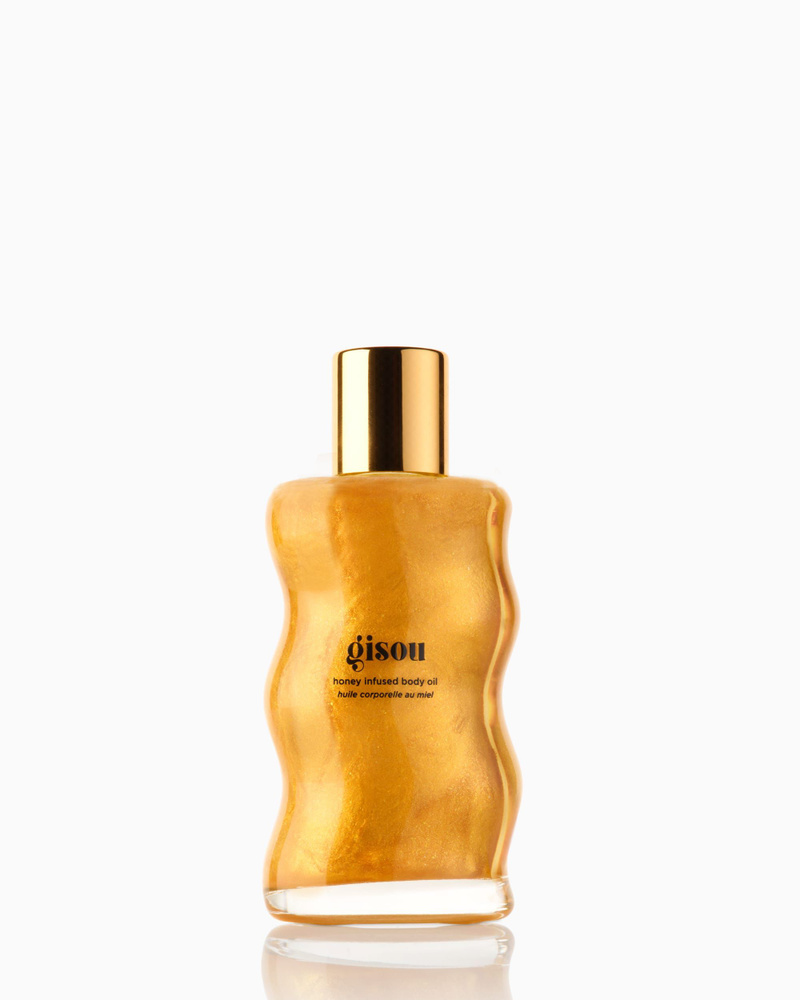 GISOU Масло для тела Body Oil Golden Shimmer Glow Honey Infused (45 мл ...