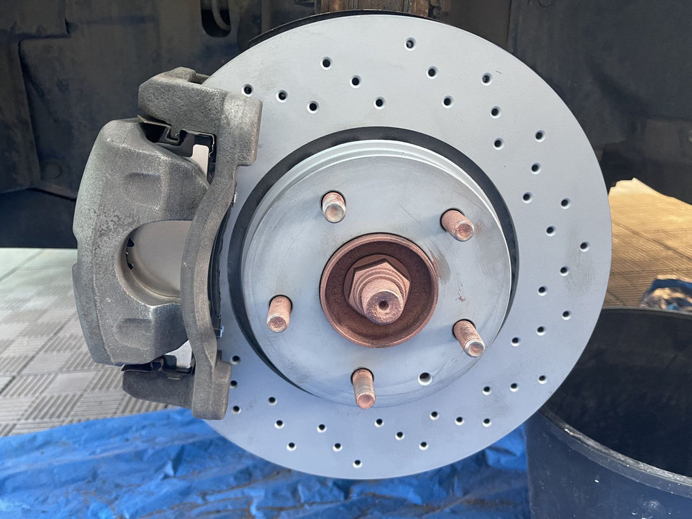 Диск Тормозной Передний Перфорированный С Покрытием Mazda Cx-5 11 ...