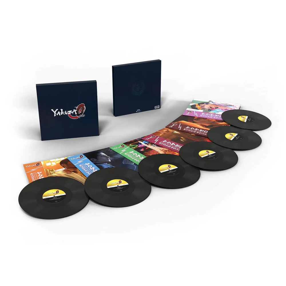 Виниловая Пластинка Sega Yakuza 0, 6 x Vinyl, LP Box Set, Deluxe ...