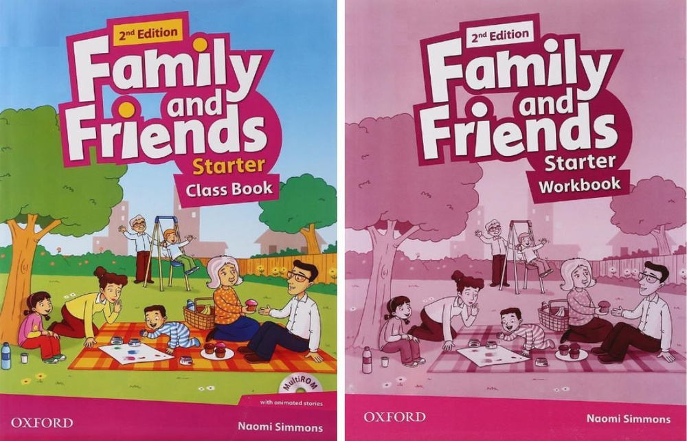 Family and Friends Class Book + Workbook 2nd Edition / Oxford ...