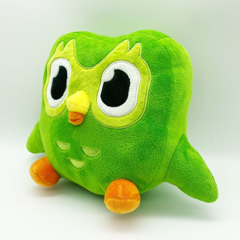 Плюшевая фигурка Duolingo Green Owl - купить с доставкой по выгодным ...