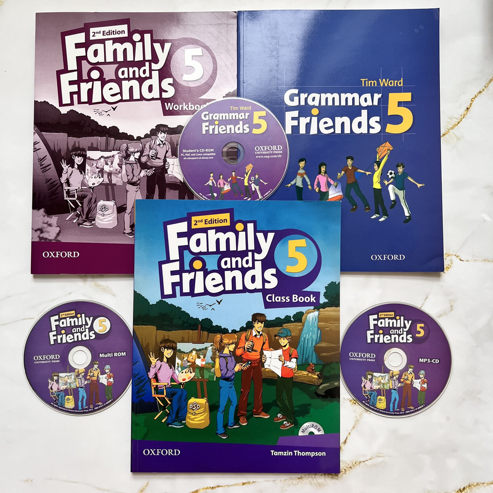 Family and friends 5 + Grammar friends 5 + CDs | Tamzin Thomson ...