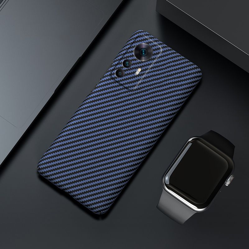 Ультратонкое углеродное волокно чехол для Xiaomi 12 Pro (Сяоми 12 Про ...