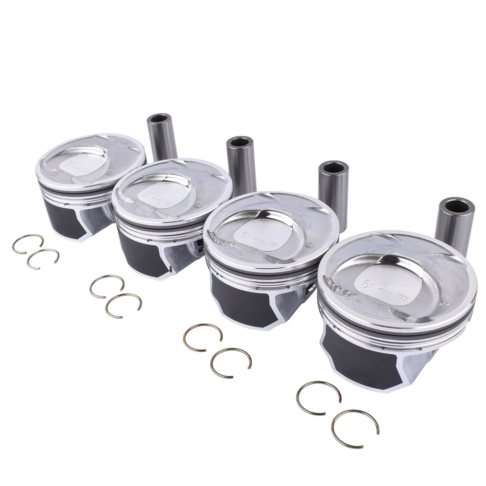 4 комплекта поршней для Audi A3 VW Jetta Skoda 1,4 TFSI TSI CMBA CXSA ...