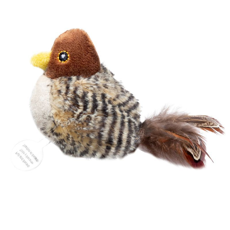 Игрушка для кошек Птичка со звуковым чипом 13см ГиГви 75306 - купить с ...