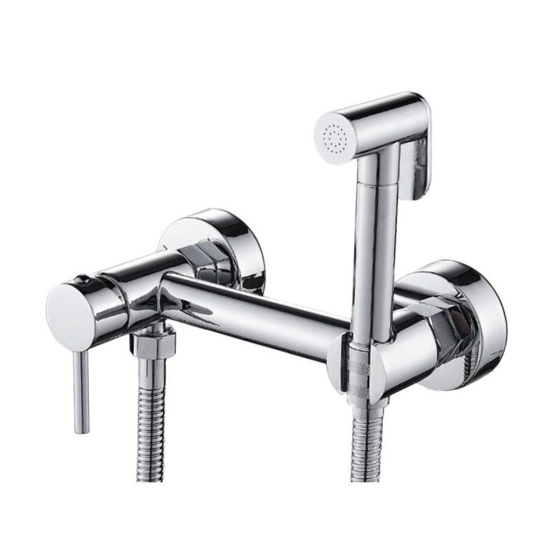 Смеситель ESKO SMH02 однозахватный, с гигиеническим душем, цвет: хром ...