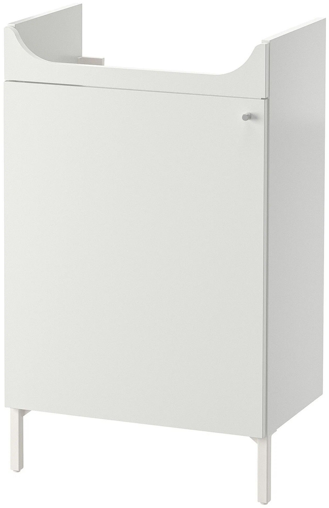 Тумба для ванной комнаты ИКЕА НЮШЁН NYSJON, ШхГхВ: 50х32х83 см, цвет ...