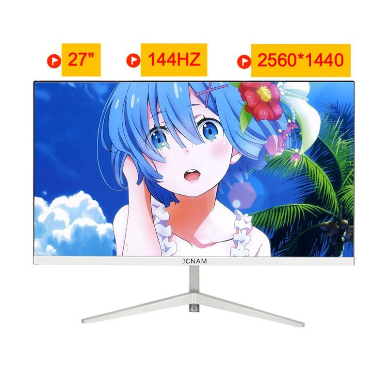 Монитор JCNAM 2K 144 гц игровой плоский без рамки 27" - купить по ...