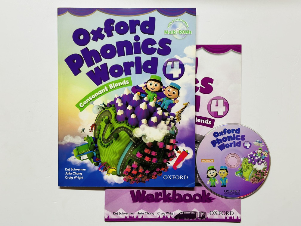 Oxford Phonics World 4 : Student Book + Workbook + CD , Цена за полный ...