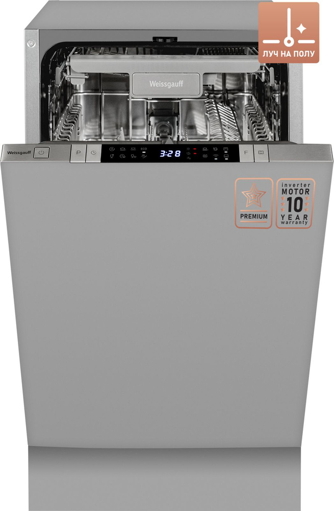 Встраиваемая посудомоечная машина Weissgauff BDW 4150 Touch DC Inverter ...
