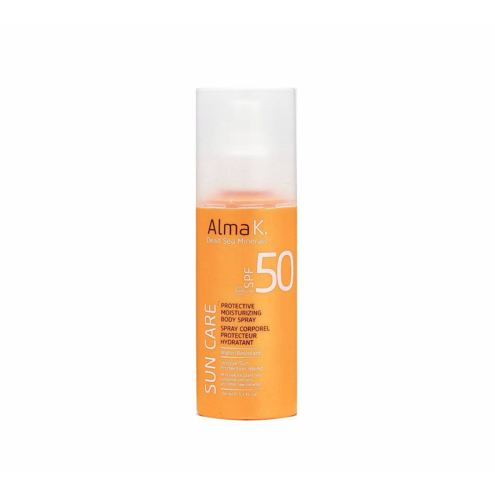 Солнцезащитный увлажняющий спрей для тела SPF 50 Alma K. PROTECTIVE ...