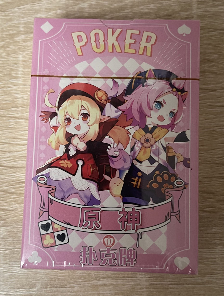 Игральные карты Genshin Impact (Геншин Инпакт) - купить с доставкой по ...