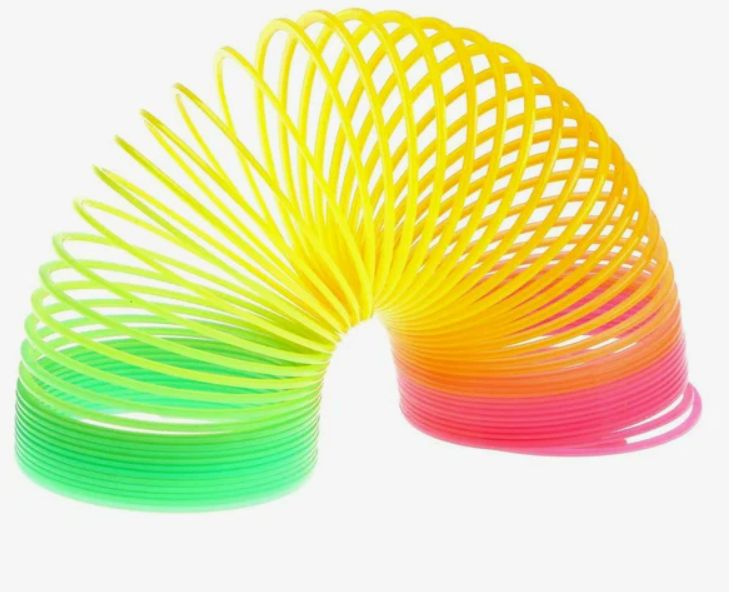 Пружинка радуга 7см - купить с доставкой по выгодным ценам в интернет ...