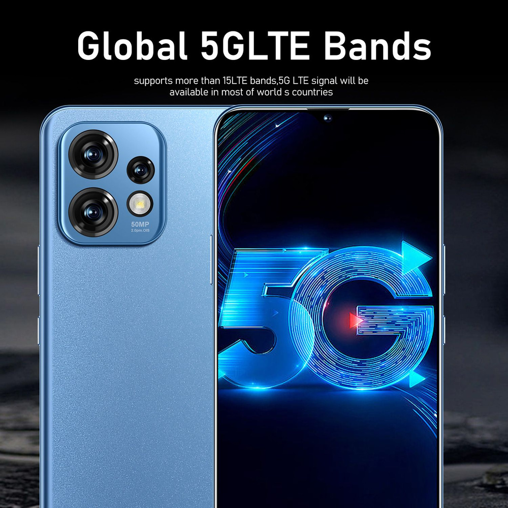 Смартфон 2024 новый мобильный телефон POCO M6 PRO, диагональ экрана 7.2 ...