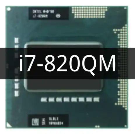 Процессор Intel I7-820QM Core 2 Duo, OEM (без кулера), 4 яд., 1.73 ГГц ...
