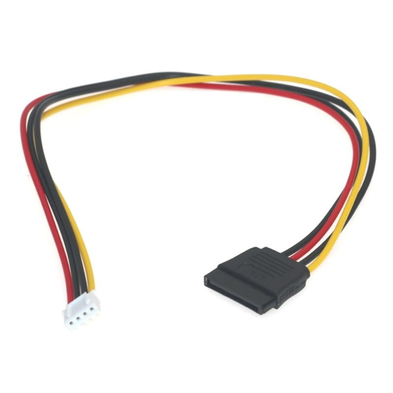 Кабель переходник кабеля питания Sata15p на 4p Itx для жестких дисков