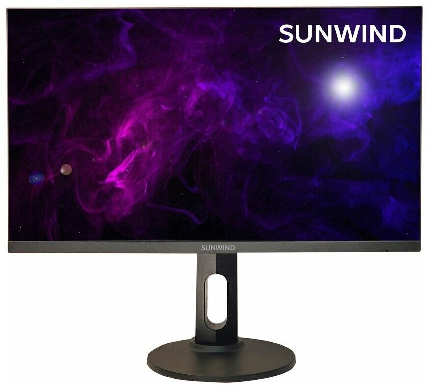 Монитор SUNWIND SUN-M24BA104 черный 23.8" - купить по выгодной цене в интернет-магазине OZON ...