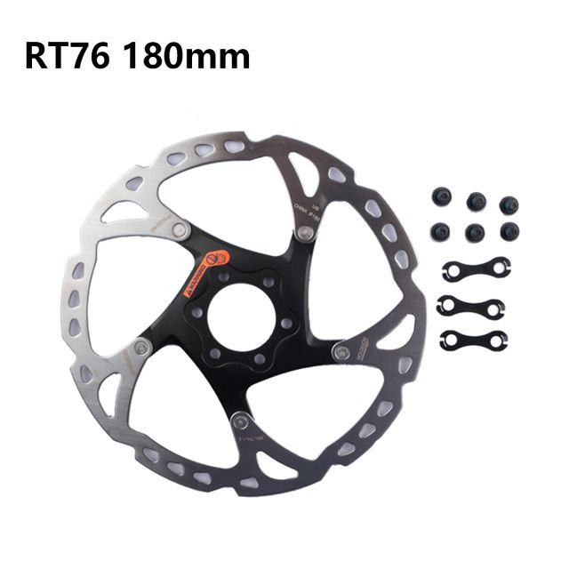 Shimano Deore XT SM-RT76 Тормозной диск, осевая линия, 6 отверстий ...