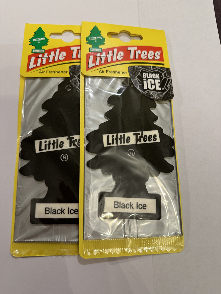 Ароматизатор Ёлочка 2 шт "Черный лед" AIR FRESHENER - купить с ...