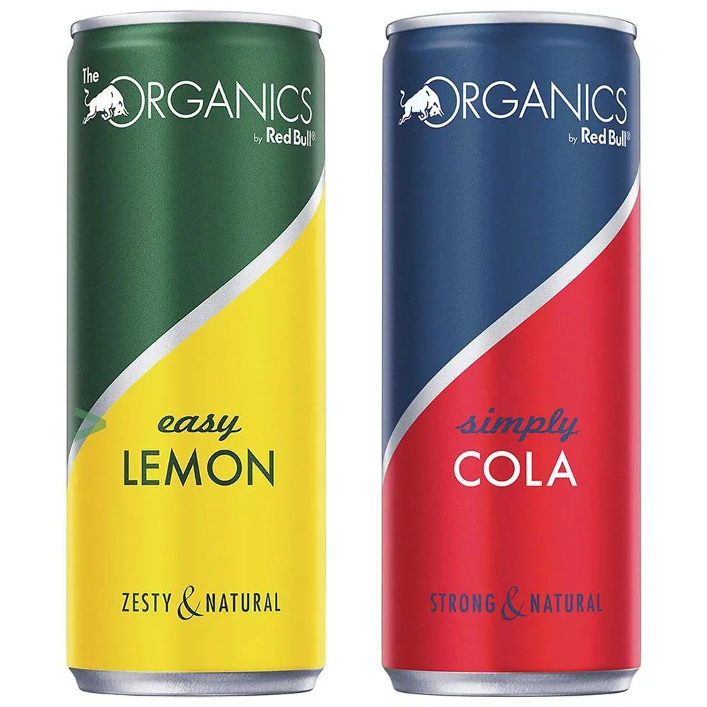 Органический напиток Organics by Red Bull Easy Lemon, Simply Cola 2 шт ...