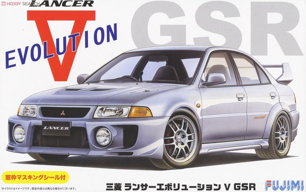 Сборная модель Машинка fujimi-03919 1/24 Mitsubishi Lancer Evolution V ...