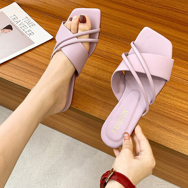 Шлепанцы Женский SYJWY, размер 42 Искусственная кожа Без застёжки На любой сезон купить c ...