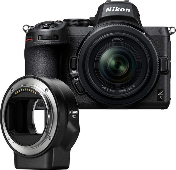 Фотоаппарат Nikon Z5 KIT 24- 50mm + FTZ Mount Adapter купить на OZON по ...