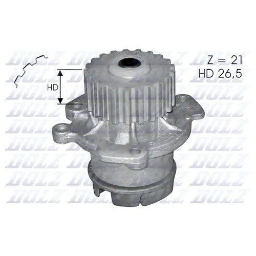 Водяной насос Dolz L123 - DOLZ арт. L123 - купить по выгодной цене в ...
