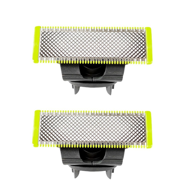 2 шт. Сменные бритвенные головки Philips Oneblade QP210 QP230 QP2520 ...