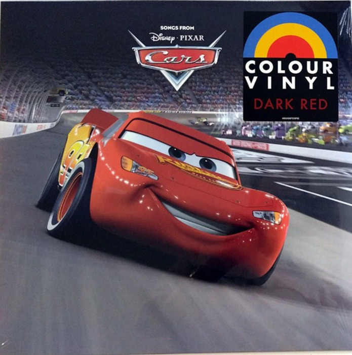 Disney Songs From Cars Dark Red Vinyl (LP) сборник саундтреков из ...
