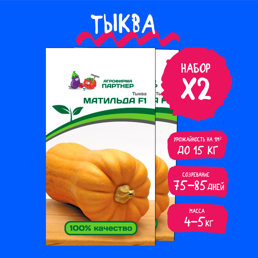 Тыква Матильда Партнер – купить в интернет-магазине OZON по низкой цене