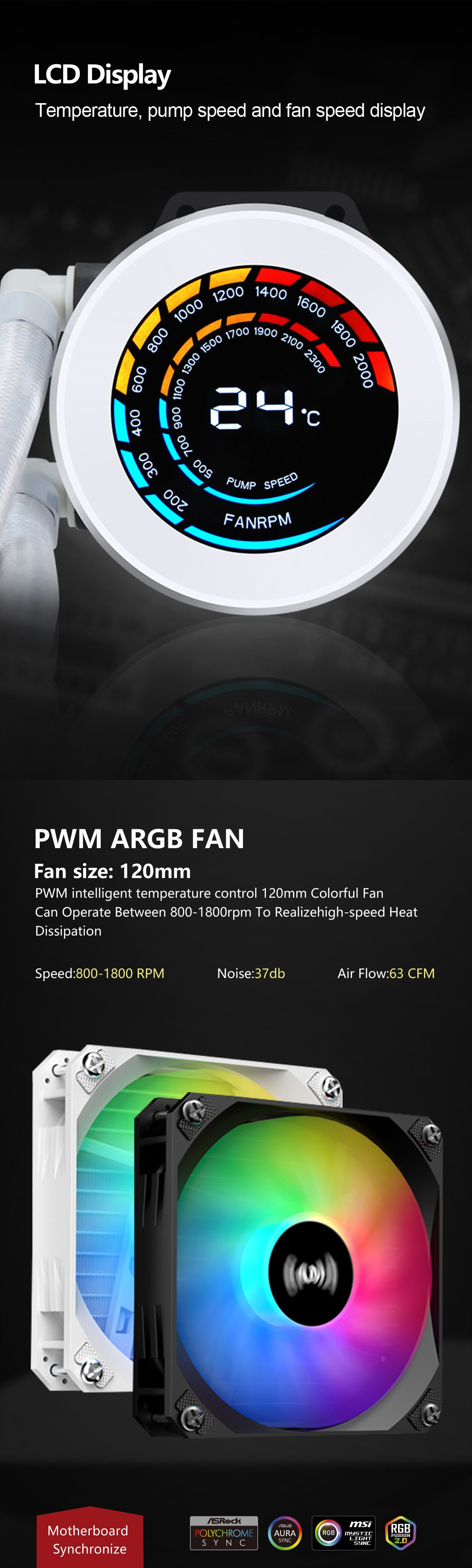 Система водяного охлаждения SAMA CPU liquid Cooler T360 white - купить ...