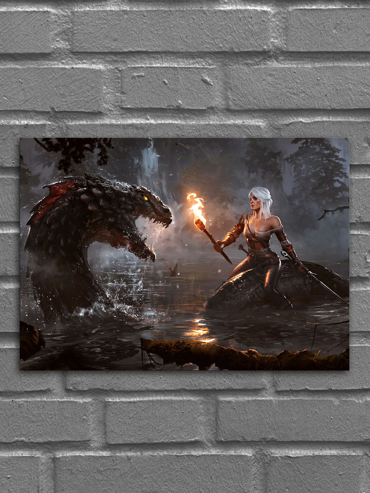 Постер Арт The Witcher 7, 42 30 купить c доставкой на OZON по низкой ...