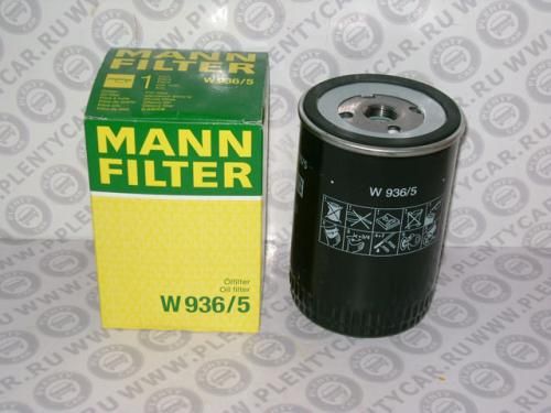 Масляный фильтр Mann-Filter W936/5 купить на OZON по низкой цене ...
